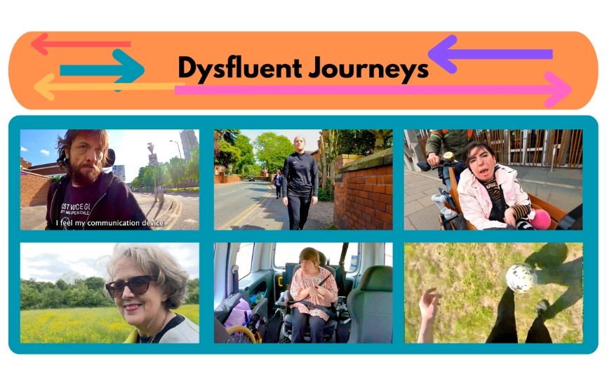 'Dysfluent Journeys' immersive video installation | STAMMA