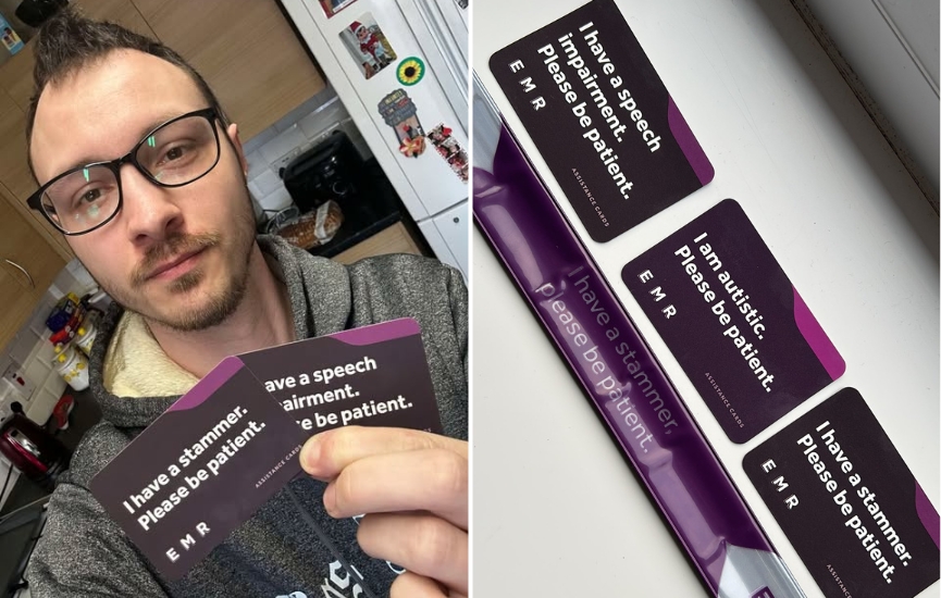 Jamie & EMR's cards for stammering | STAMMA