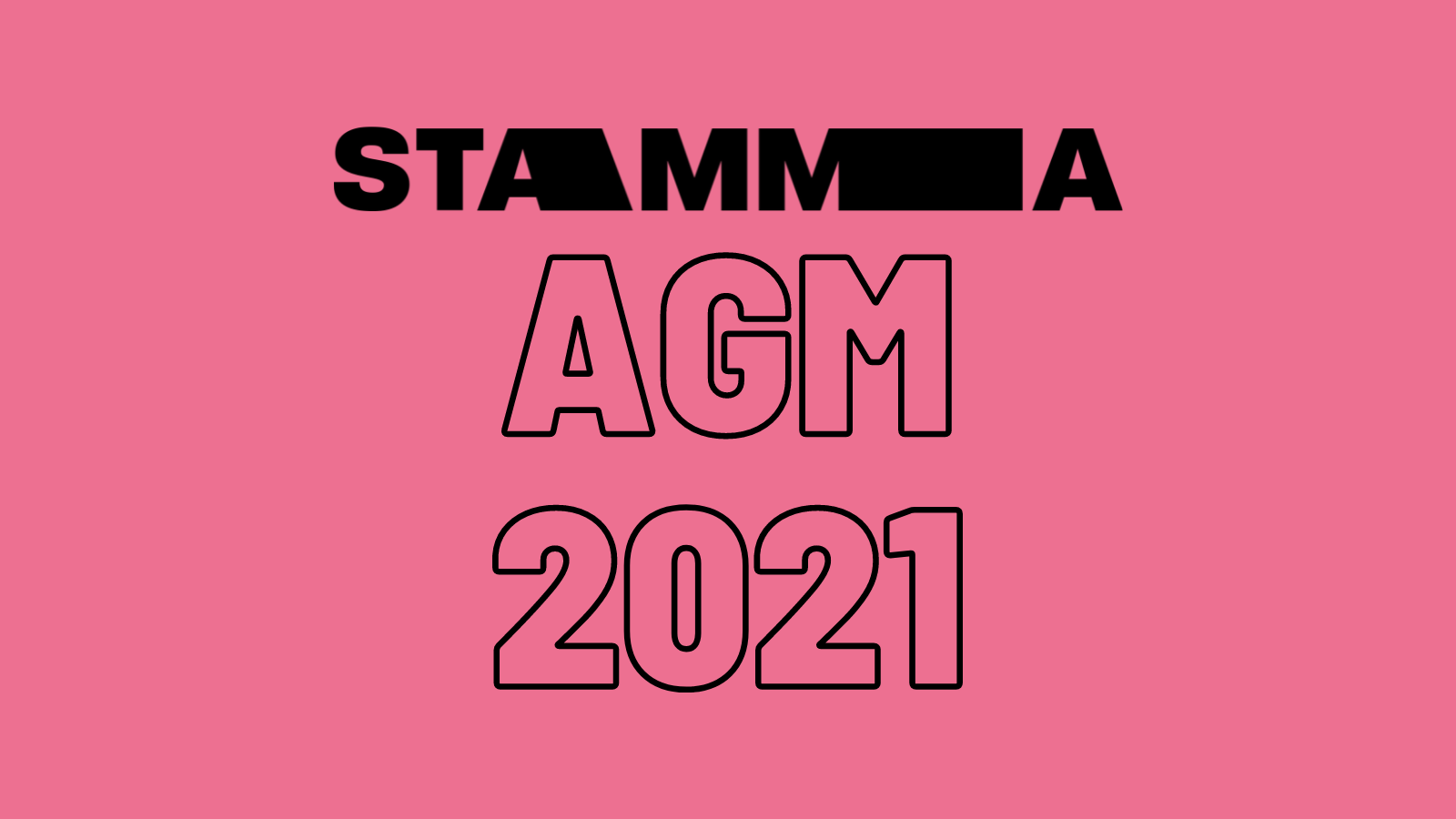 Annual General Meeting 2021 | STAMMA