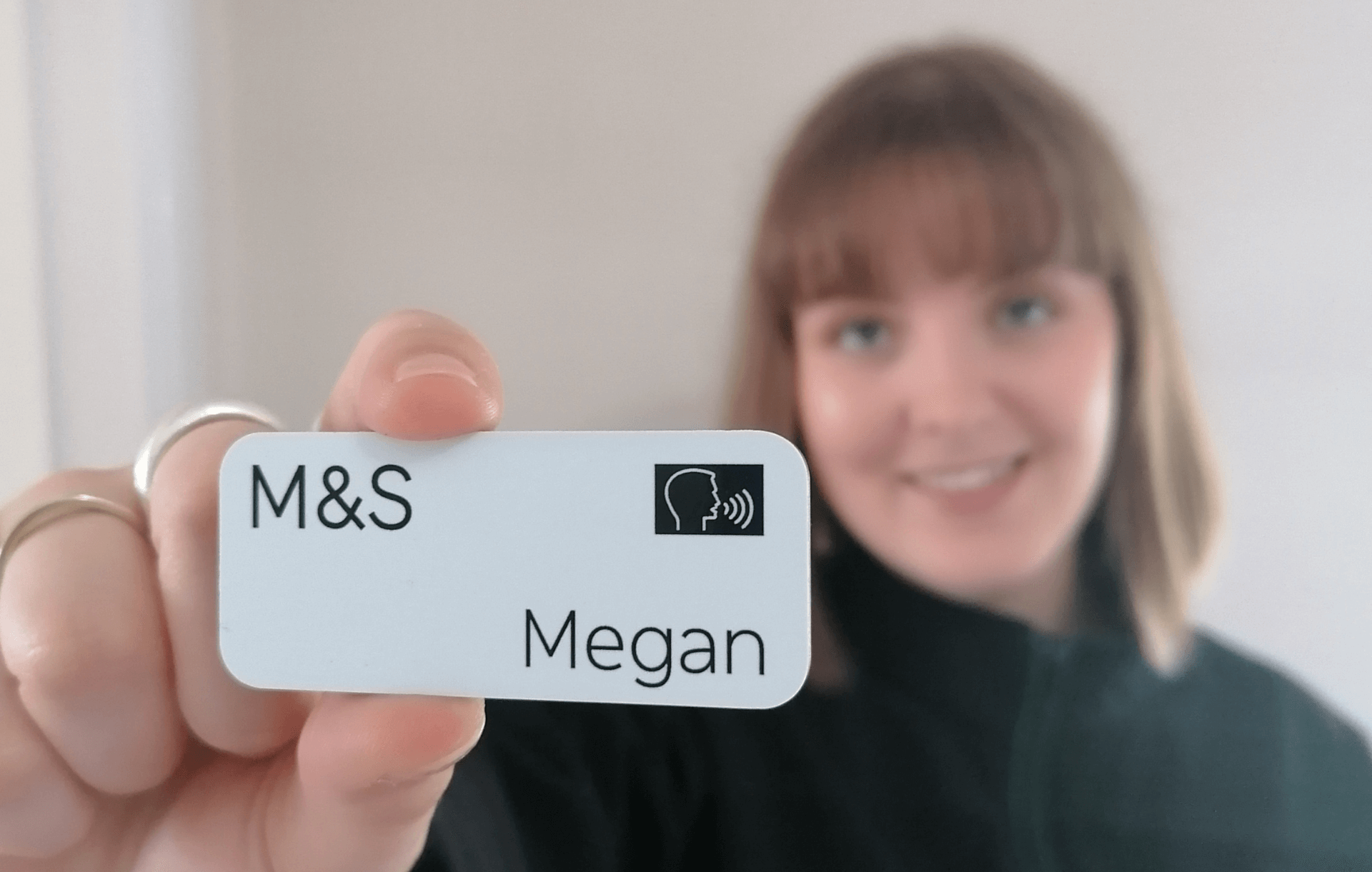 My M&S badge for raising awareness | STAMMA
