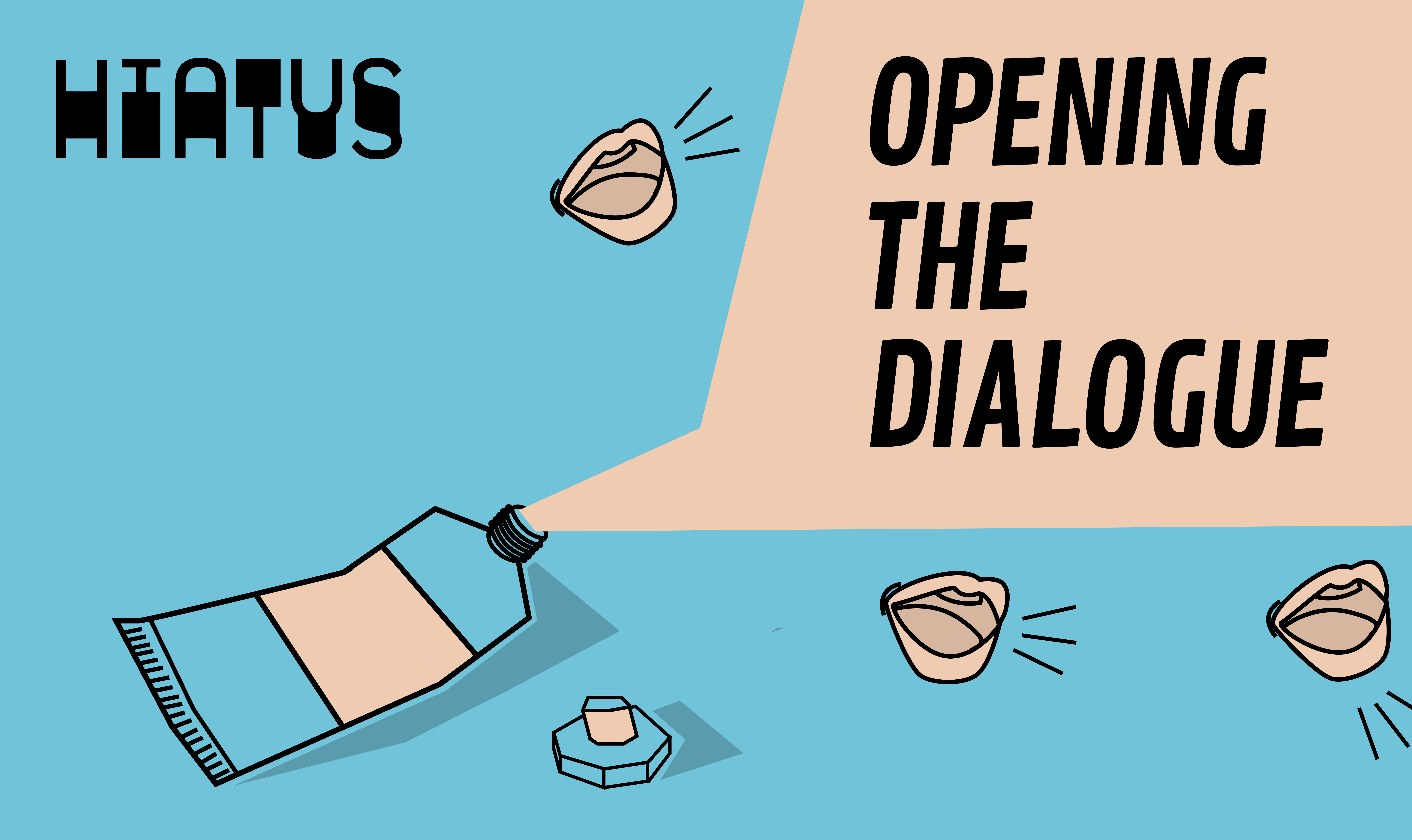 'Opening the dialogue' art exhibition by Hiatus Collective | STAMMA