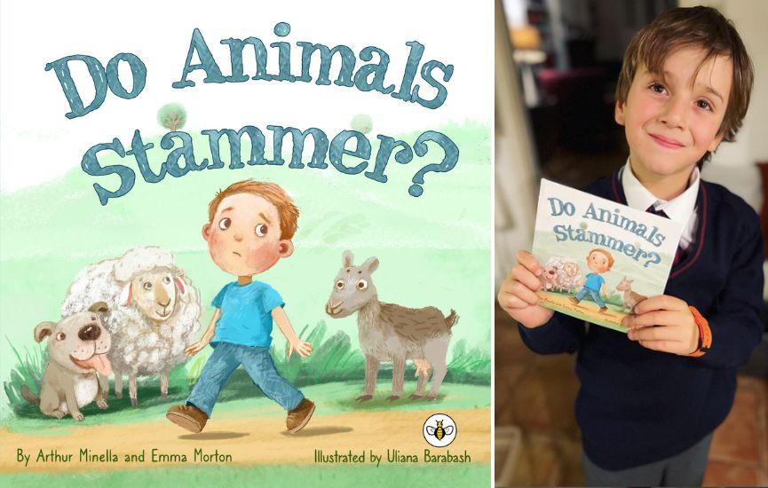 7-year-old Arthur gets book published | STAMMA
