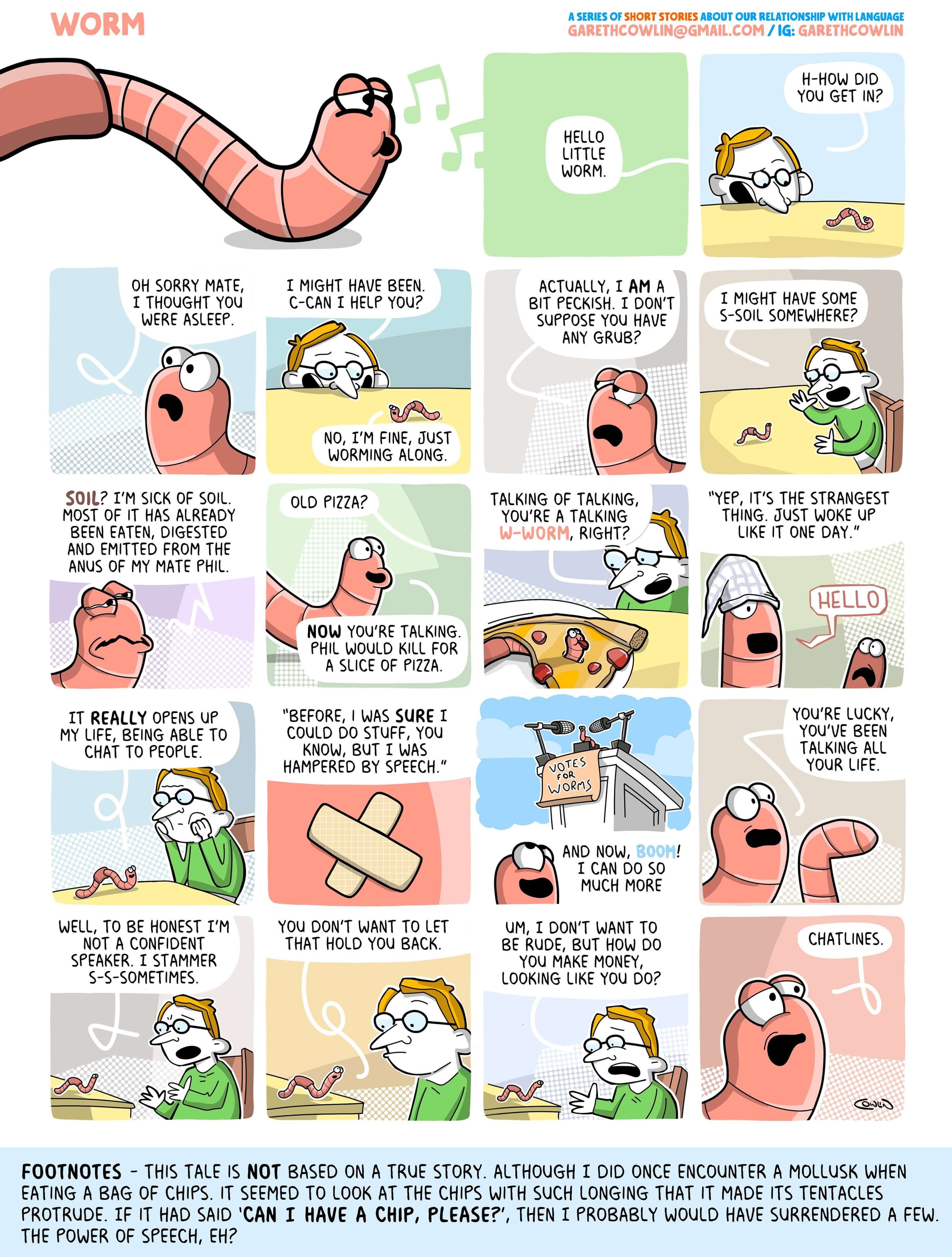 New comic strip | STAMMA