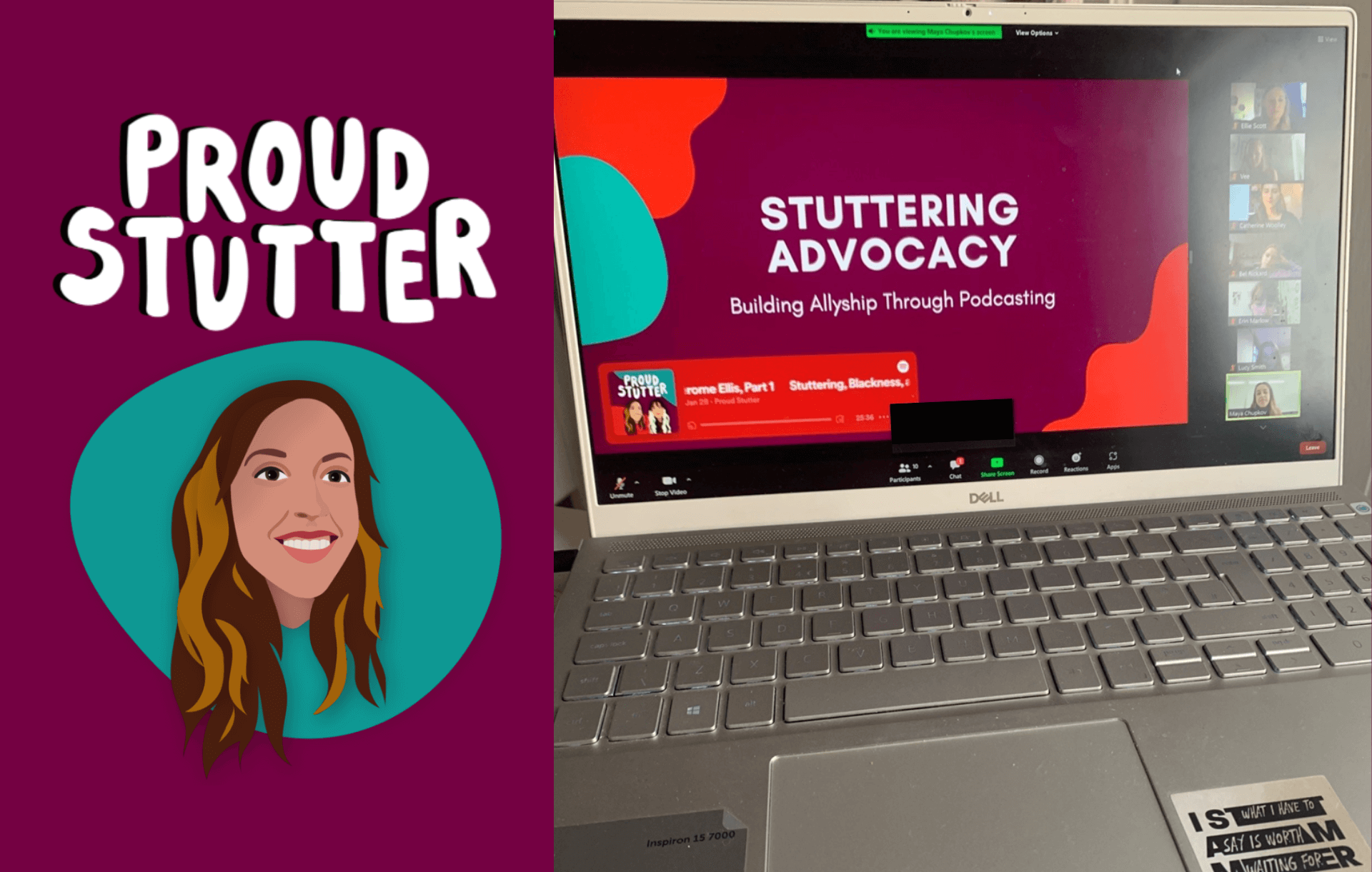 Youth Panel Blog: TikTok & meeting Maya from Proud Stutter | STAMMA